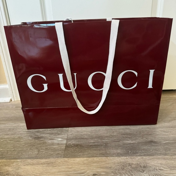 Gucci | Other | Gucci Shopping Bag Large | Poshmark